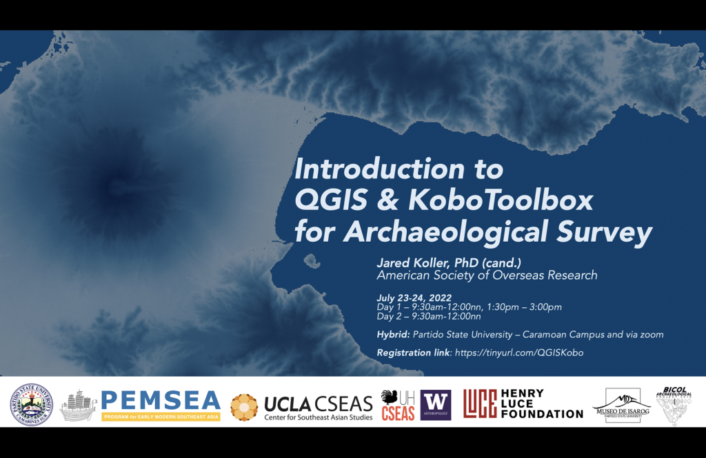 Introduction to QGIS & KoboToolbox for Archaeological Survey – PEMSEA
